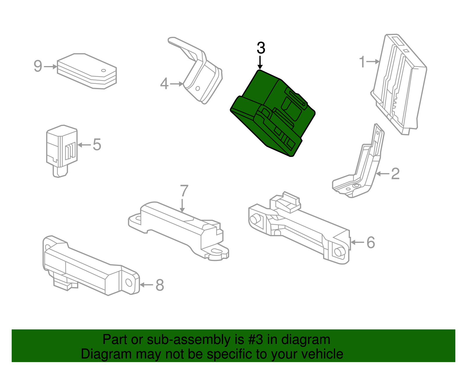 38330-T2A-A01 - 2013-2017 Honda - Box Assembly Sub Relay | Honda Car ...