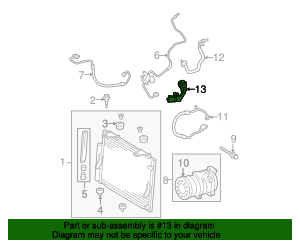 2009-2017 Toyota Tundra Suction Pipe Bracket 88688-0C220 | Toyota Parts ...