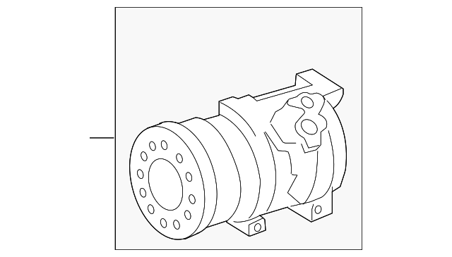 88320-0C130 - Compressor Assembly - 2007-2009 Toyota Tundra | OEM ...