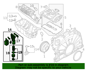 2019-2024 BMW Oil filter 11-42-8-580-412 | AutoNationParts.com