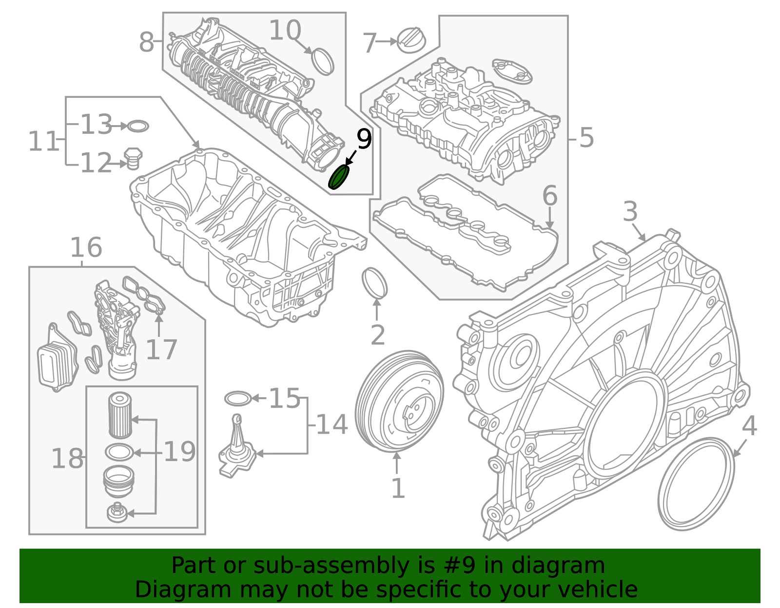 Genuine BMW 11-61-7-633-493 | Intake Manifold O-Ring | FREE Shipping on ...