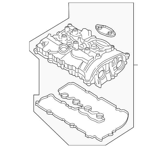 11129452895 - 2020-2024 BMW Valve Cover (11-12-9-452-895) | BMW of ...