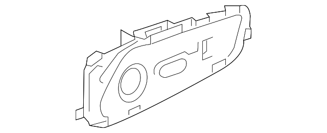 2019-2024 Cadillac XT4 F Bezel 84172830 GM | GMPartsDirect.com