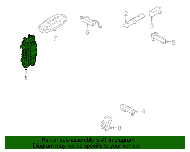 2018-2020 Ford Mustang Control Module LR3Z-15604-B | TascaParts.com