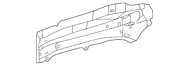 2016-2020 Toyota Mirai Outer Rail 57025-12010 | Toyota Parts Center