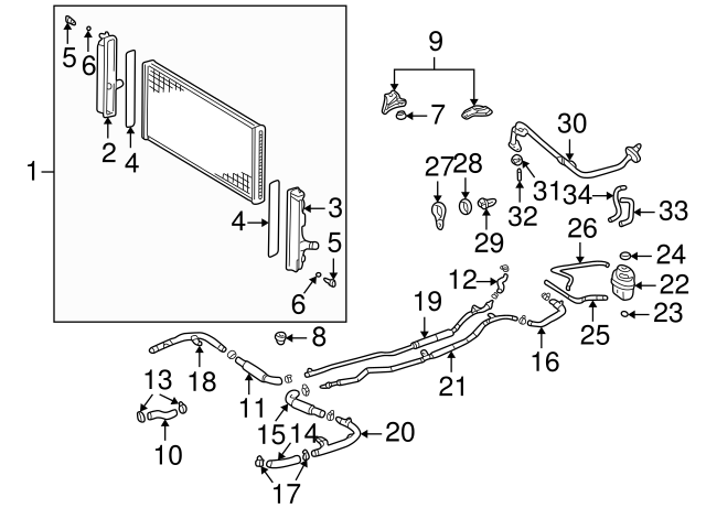 16572-22040 - Inlet Hose 2000-2005 Toyota MR2 Spyder | Group 1 Auto Parts