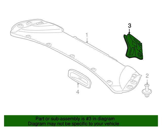 Genuine BMW 51-49-7-167-312 | Tail Panel Trim | FREE Shipping on Most ...