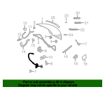 204-750-04-85 - Trunk Lock Actuator Motor 2008-2020 Mercedes-Benz ...