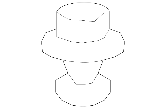 204-750-00-89 - Deck Lid Stop Buffer 2008-2014 Mercedes-Benz | Mercedes ...