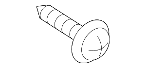 2016-2020 Kia Damper Screw 84777-0W000 | TascaParts.com