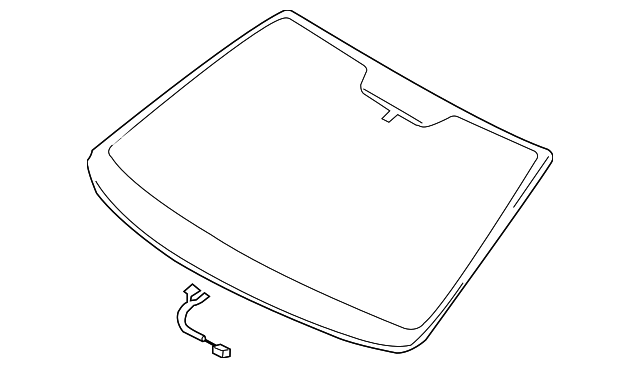 56101-AE041 - Glass - 2004-2010 Toyota Sienna | OEM Genuine Toyota Parts