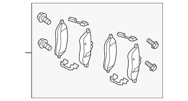 000-420-63-04 - Front Disk Brake Pads | Mercedes-Benz USA Parts