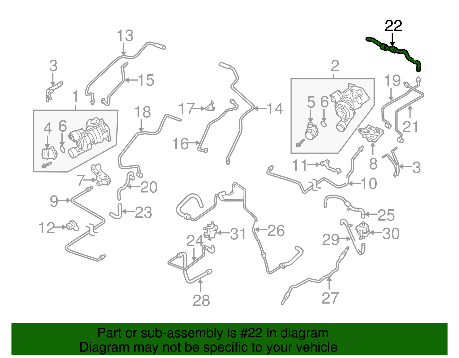948-106-035-51 - High-Quality Water Hose Assembly for 2003-2006 Porsche ...