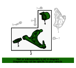 2019-2023 GM Lower Control Arm (Replaces Part Number 84675720) 84892165 ...