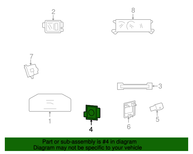 2010-2019 Mopar Switch 5083138AA | TascaParts.com