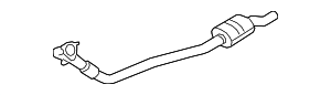 2018-2024 Audi Exhaust Pipe 8W0-253-350-BM | Audi USA Parts