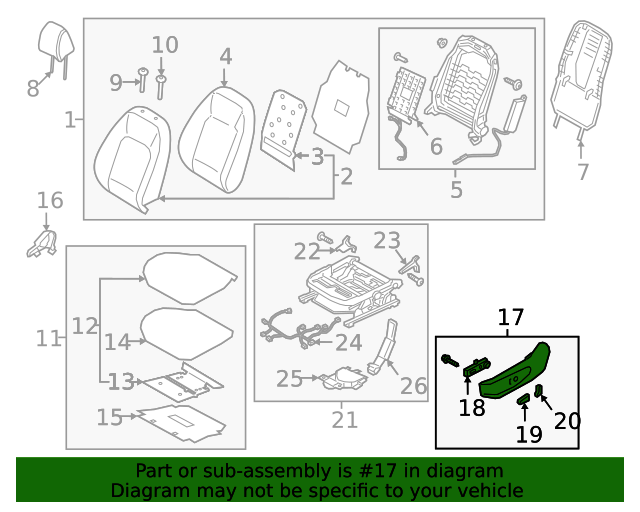 2019-2023 Hyundai Kona Electric Outer Panel 88191-K4100-TRY | OEM Parts ...