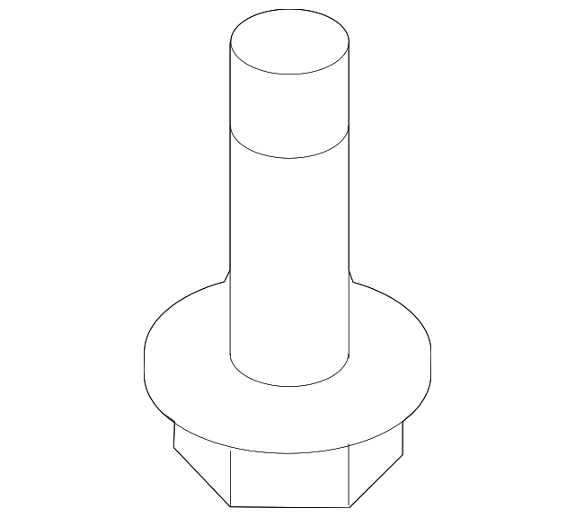 2008-2020 Mitsubishi Trailing Arm Bolt MU000995 | Auto Parts