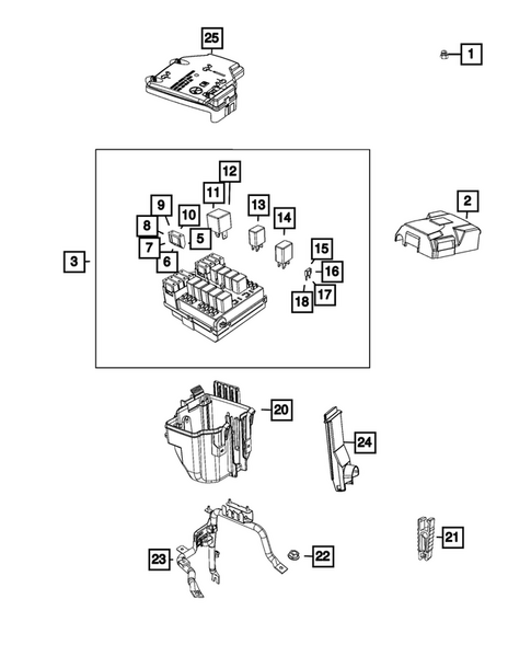 Power Distribution, Fuse Block, Junction Block, Relays and Fuses for ...