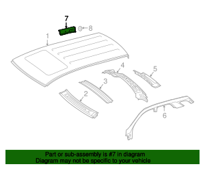 166-630-02-25 - Rail Reinforced 2012-2019 Mercedes-Benz | Mercedes-Benz ...