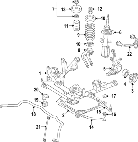 Upper Control Arm for 2012 BMW X5 | BMW OEM Parts