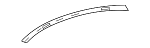 212-690-31-82-9040 - Roof Molding 2011-2016 Mercedes-Benz | Mercedes ...