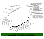 2019-2024 Subaru Ascent Finish Panel Protector 91713XC00A | Subaru ...