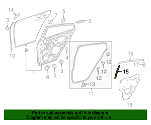 Genuine Toyota Black Out Tape part# 75977-47080 for 2016-2022 Toyota ...