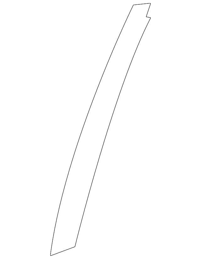 Genuine Toyota Black Out Tape part# 75977-47080 for 2016-2022 Toyota ...