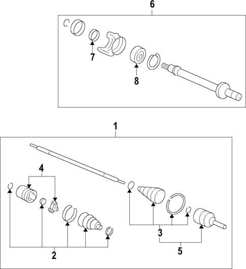 Axle Shafts & Joints for 2015 Honda Civic | Toronto Honda Parts