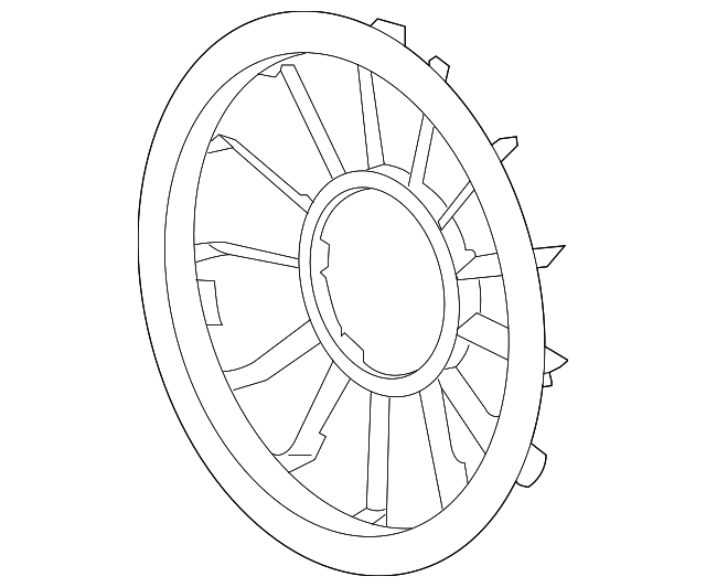 2006-2010 GM Engine Cooling Fan Shroud 15780450 GM | GMPartsDirect.com