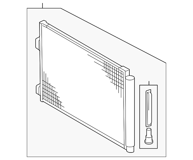 2013-2018 Toyota RAV4 Condenser Assembly 88460-0R030 | Toyota Parts Center