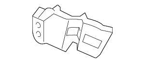 2017-2019 Buick LaCrosse Front Passenger Side Bumper Fascia Guide ...