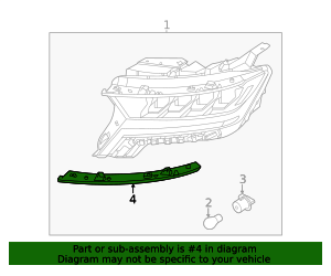 2021-2024 Kia Sorento Upper Trim 92135-R5000 | QuirkParts