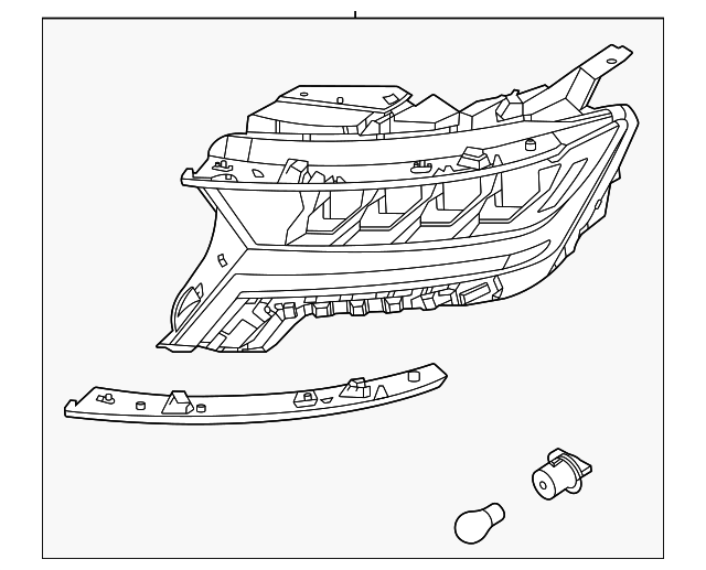 92102-R5000 - Composite Assembly 2021-2024 Kia Sorento | Kia.Parts Store