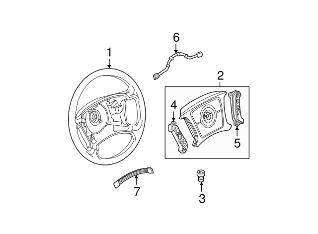 61316940139 - 1999-2005 BMW Switch Assembly (61-31-6-940-139) | BMW of ...