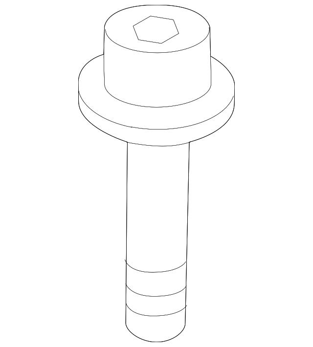 1K0-129-381 - Air Cleaner Assembly Screw 2012-2013 Audi | Audi OEM Parts
