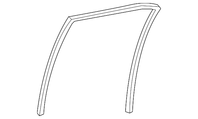 2018-2024 Toyota Camry Run Weather-Strip 68142-06170 | OEM Parts Online