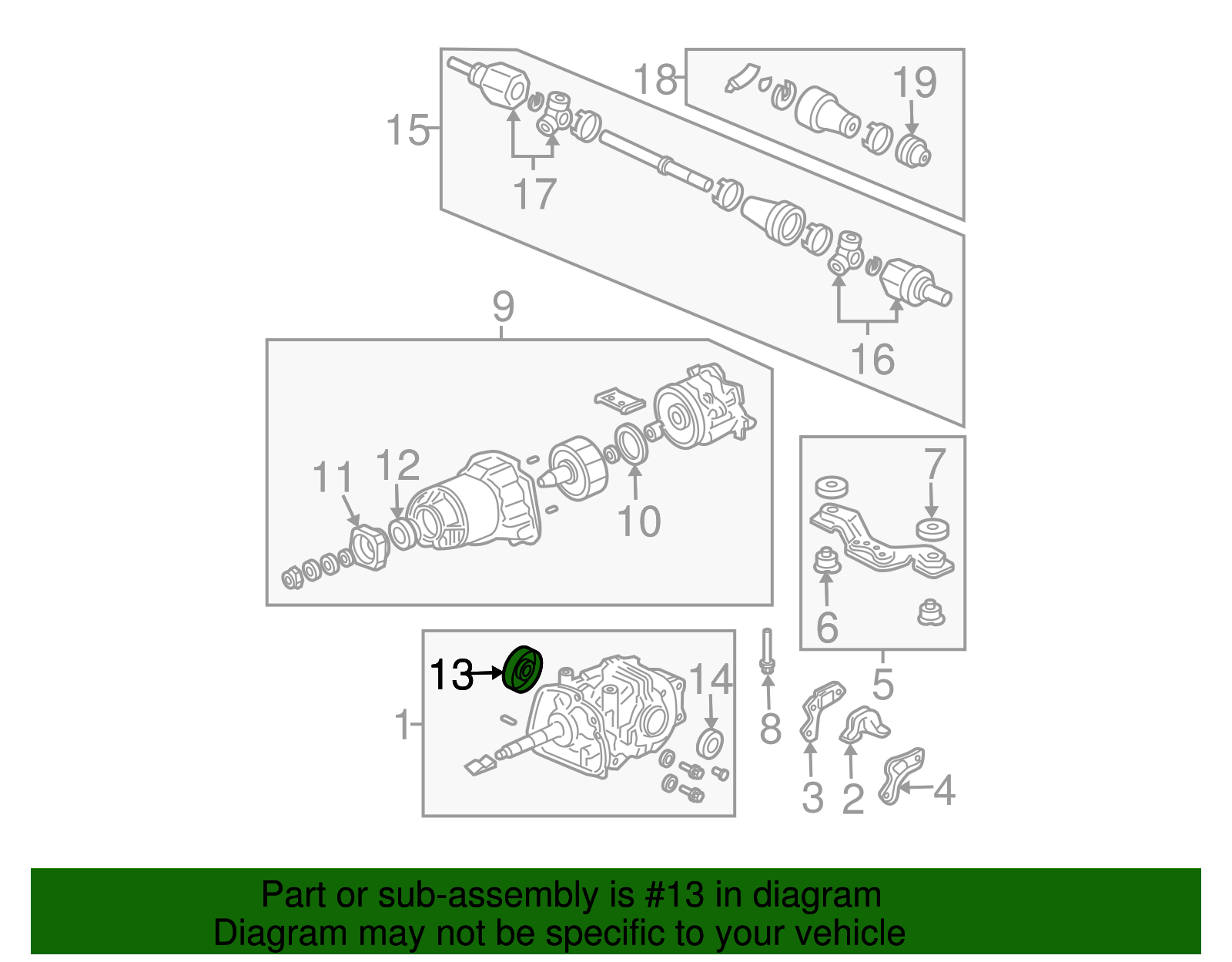 91202-PWT-003 - Drive Axle Shaft Seal 1997-2015 Honda | Honda Parts Online