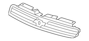 2006-2016 Chevrolet Front Upper Grille 22865901 GM | GMPartsDirect.com