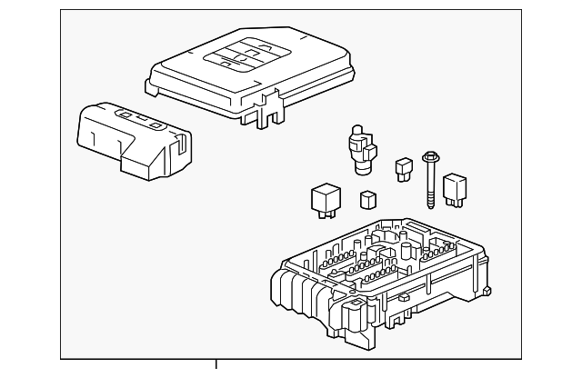 2018-2021 GM Engine Wiring Harness Junction Block 84974743 ...