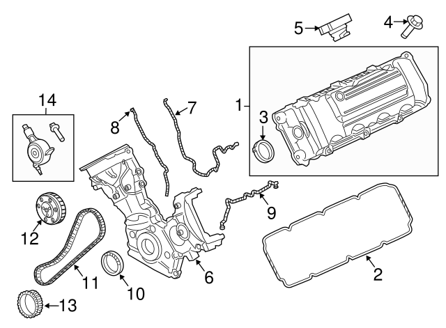 2010-2022 Ford Timing Chain AL3Z-6268-A | Village Ford
