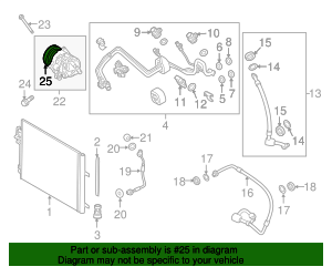 LR027782 - A/C Compressor Clutch 2012-2017 Land Rover | AutoNationParts.com