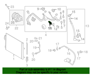 LR012018 - High Pressure Switch 2008-2022 Land Rover | AutoNation Parts