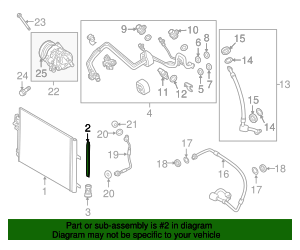 Genuine OEM Drier Dessicant Bag Part# LR002942 Fits 2008-2017 Land ...
