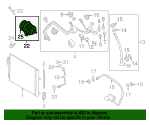 LR083480 - A/C Compressor - 2014-2019 Land-Rover | Land Rover Lake Bluff