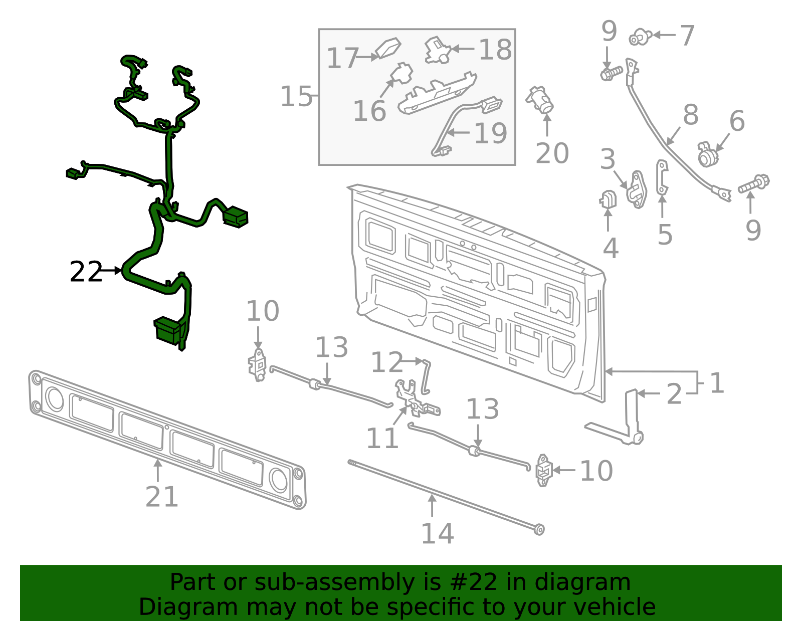 2020-2023 GM F Harness (Replaces Part Number 84679989) (BULLETIN 20-NA ...