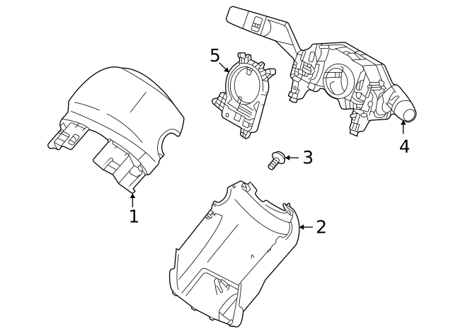 2022-2024 Mitsubishi Multi-Function Switch 8600A808 | Mitsubishi Parts ...