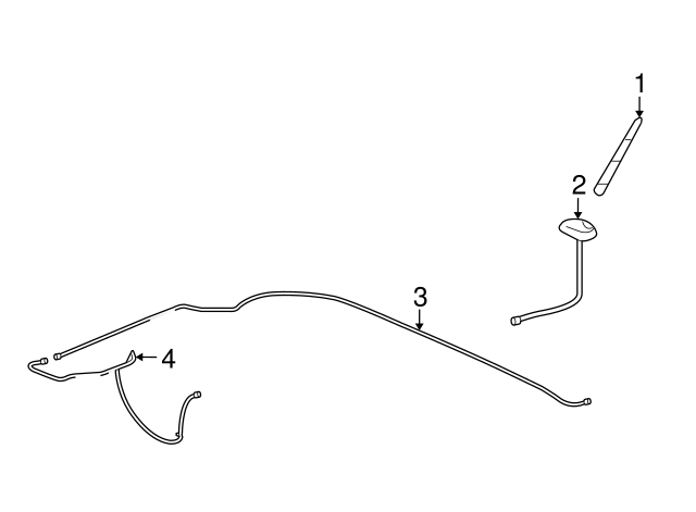 10370211 - Radio Antenna 2007-2017 GM | AutoNationParts.com