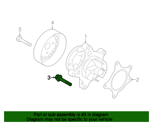 11403-06386K - Water Pump Bolt 2012-2024 Kia | Kia.Parts Store